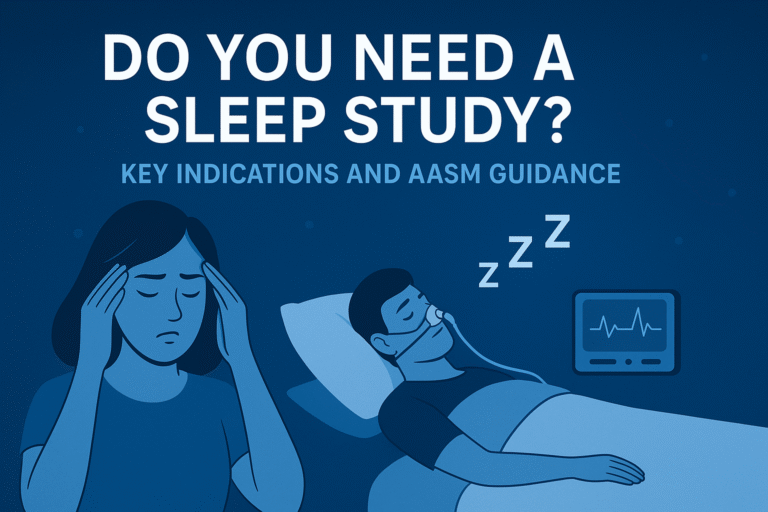 Do You Need a Sleep Study? Key Indications and AASM Guidance – NHK ...
